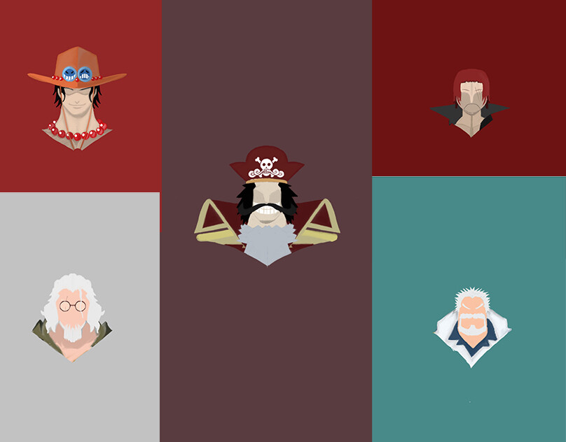 ArtStation - One Piece Minimalist Art