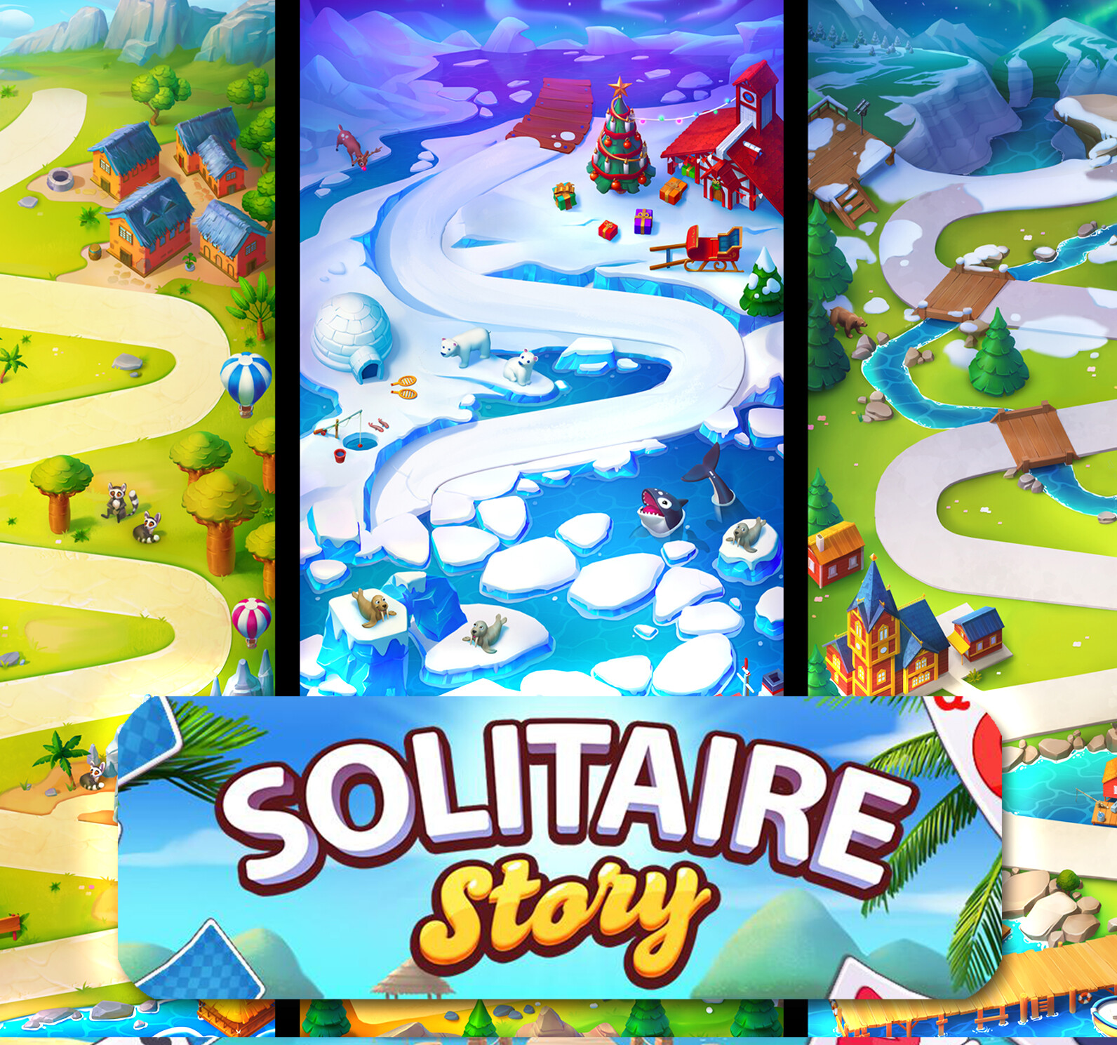 ArtStation - Solitaire Story World Maps