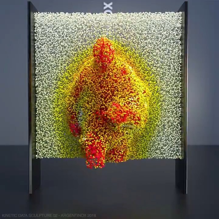 ArtStation - KINETIC DATA SCULPTURE 02