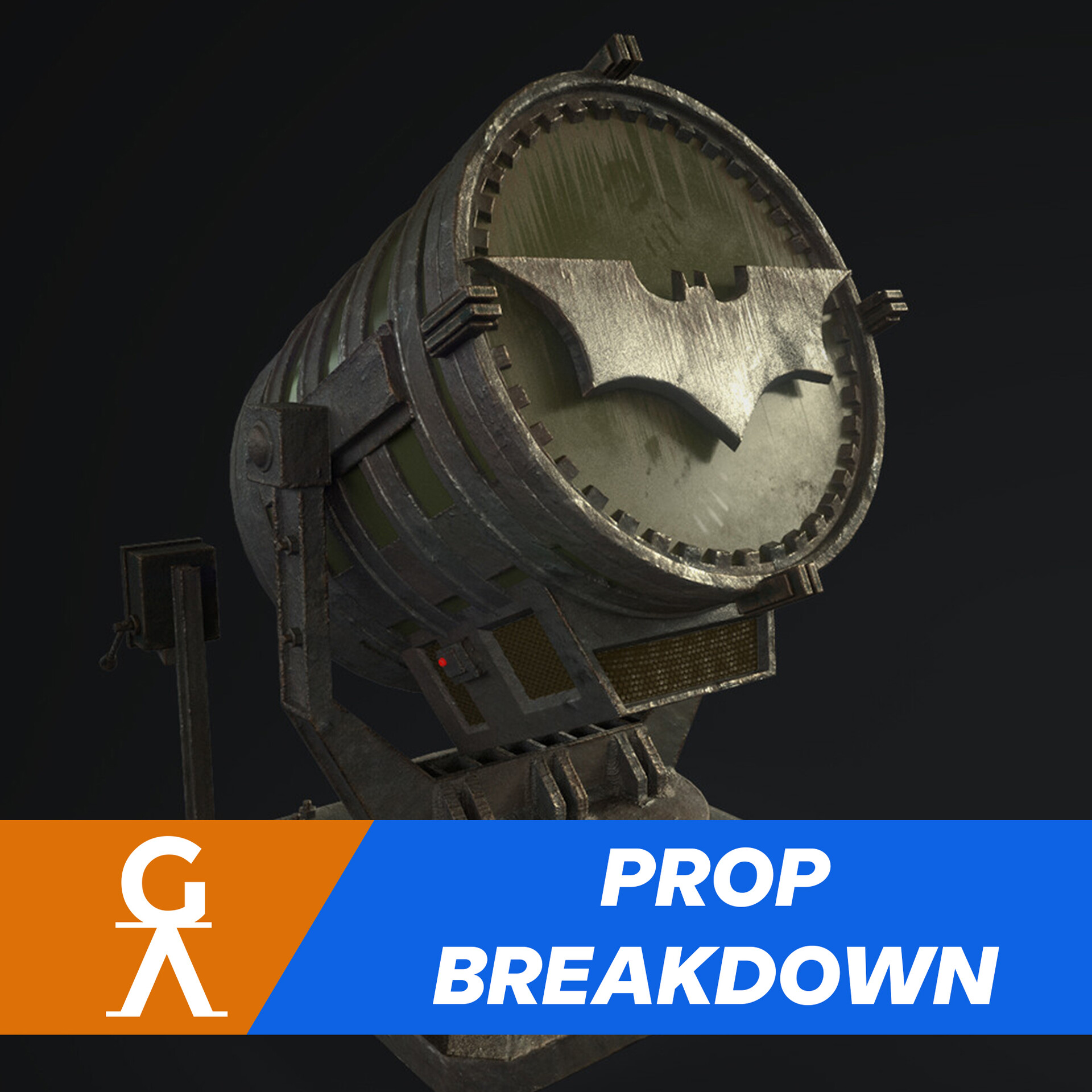 ArtStation - Bat Signal - Prop Breakdown – Chandangir Gosawi