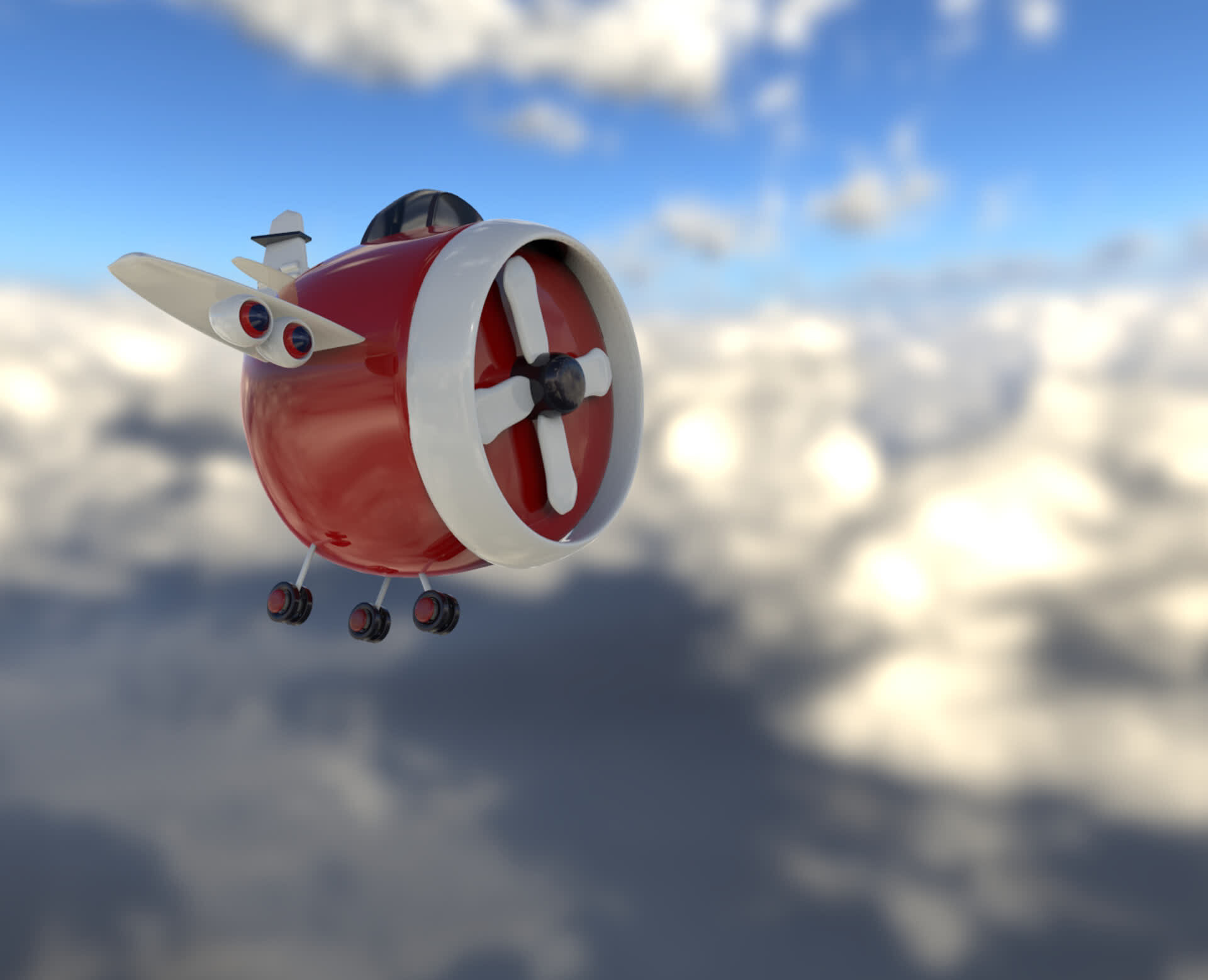 ArtStation - CARTOON PLANE ANIMATION
