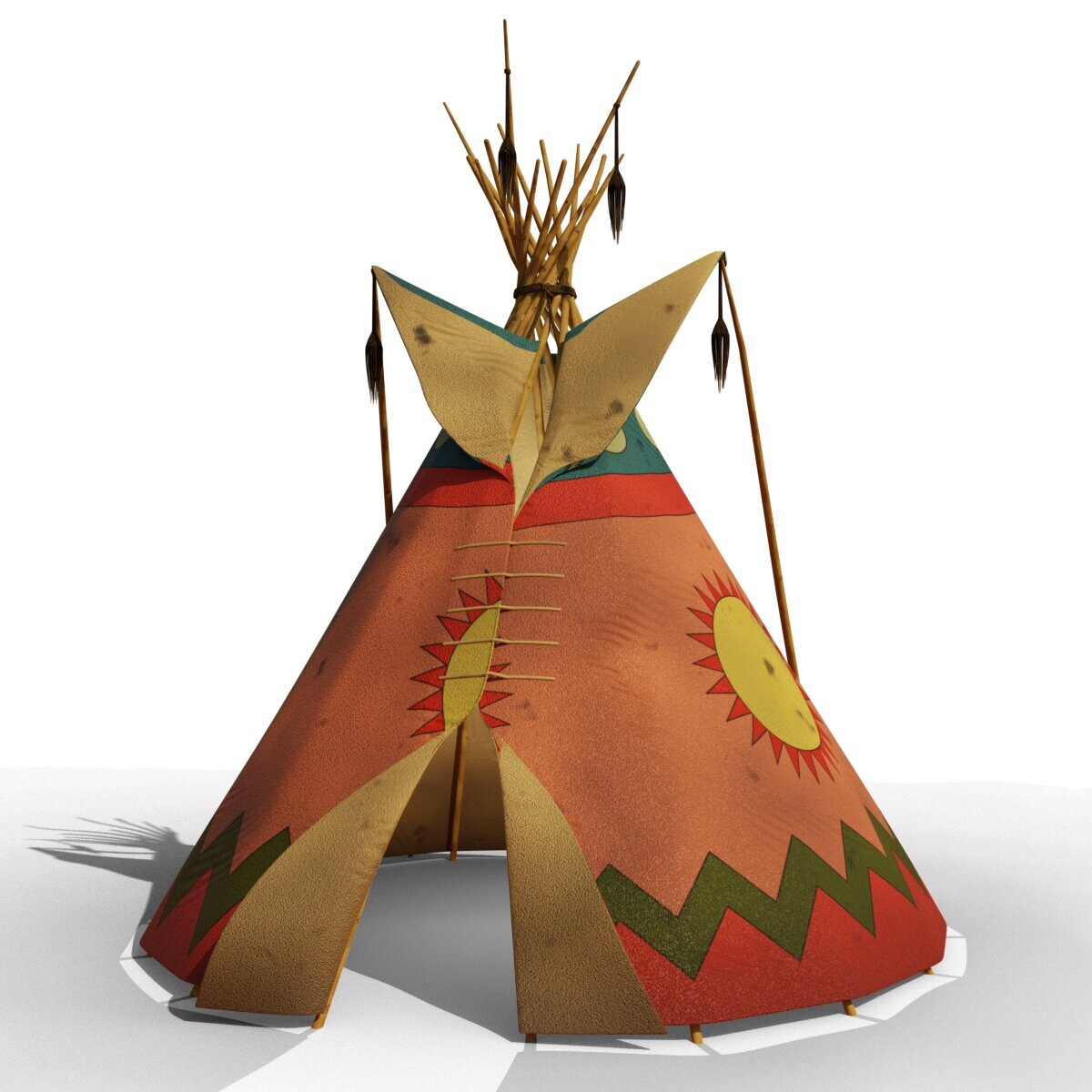 ArtStation - 3D Tepee