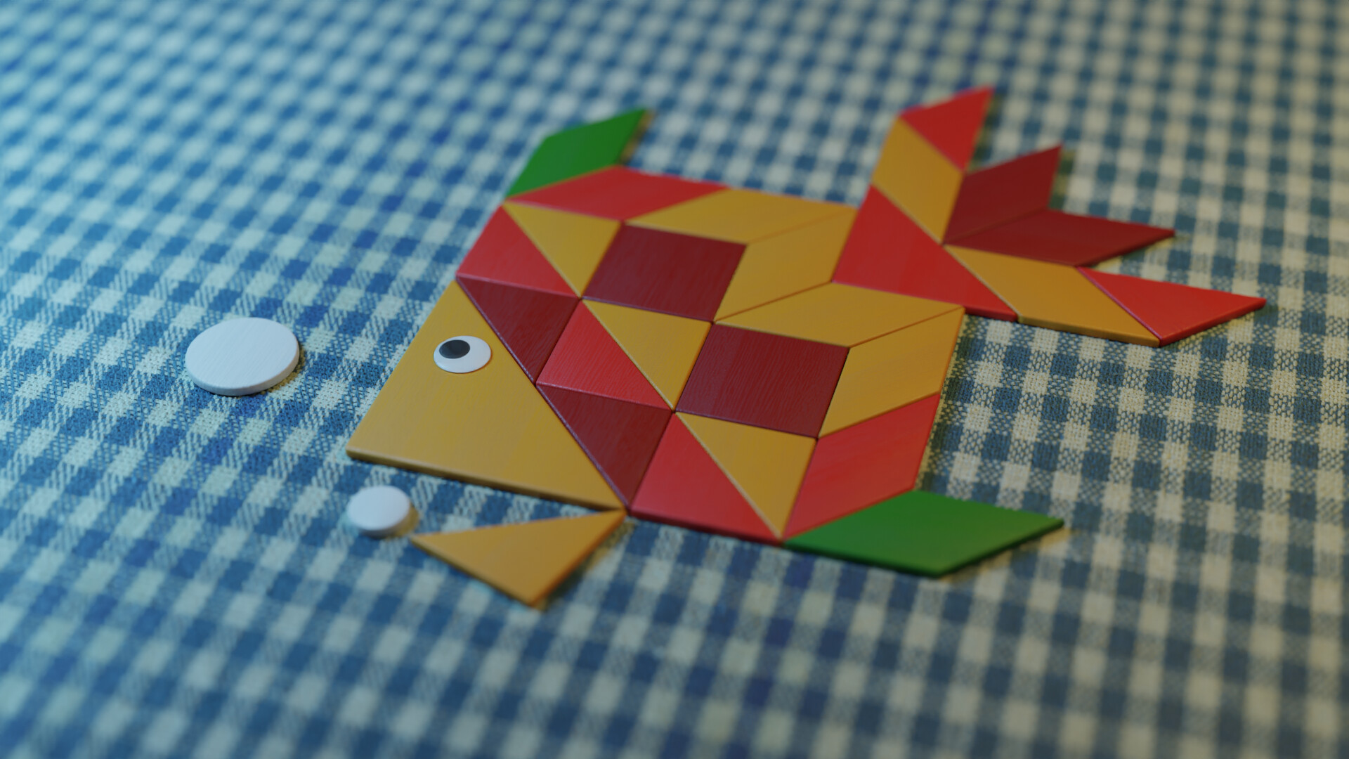 ArtStation - Wooden Block Fish