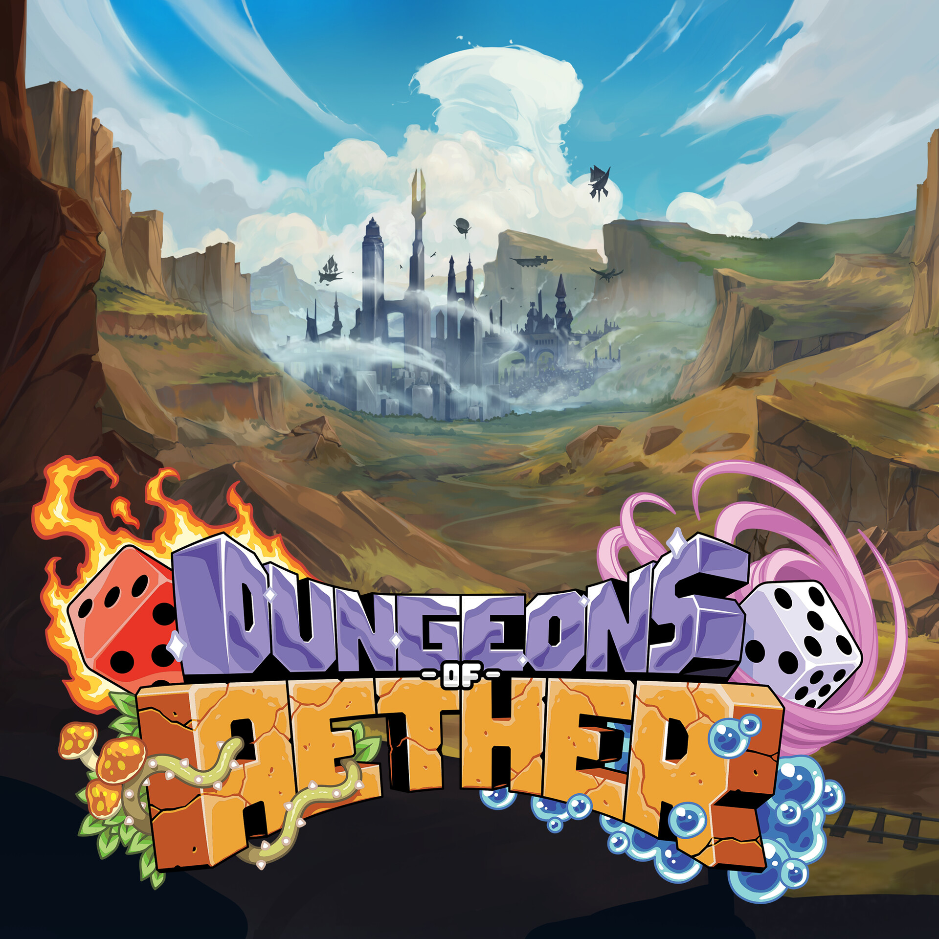 ArtStation - Dungeons of Aether - Julesvale Environment Concept