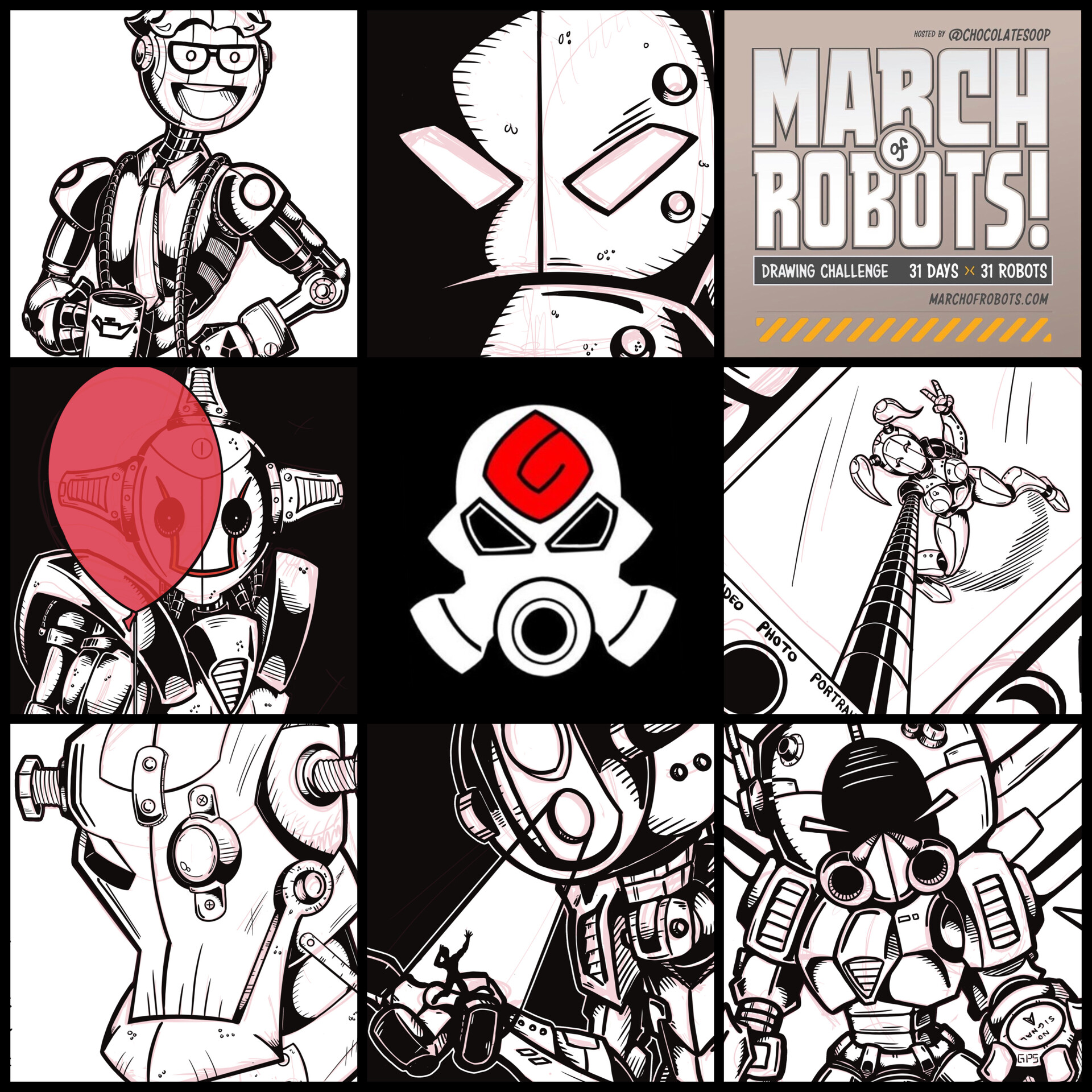 ArtStation - March of Robots 2021: Week 4