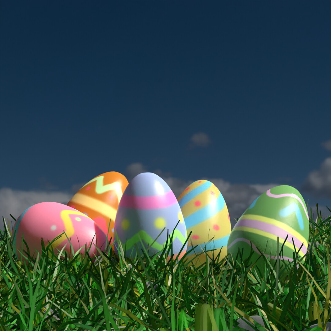 ArtStation - Easter Composition!