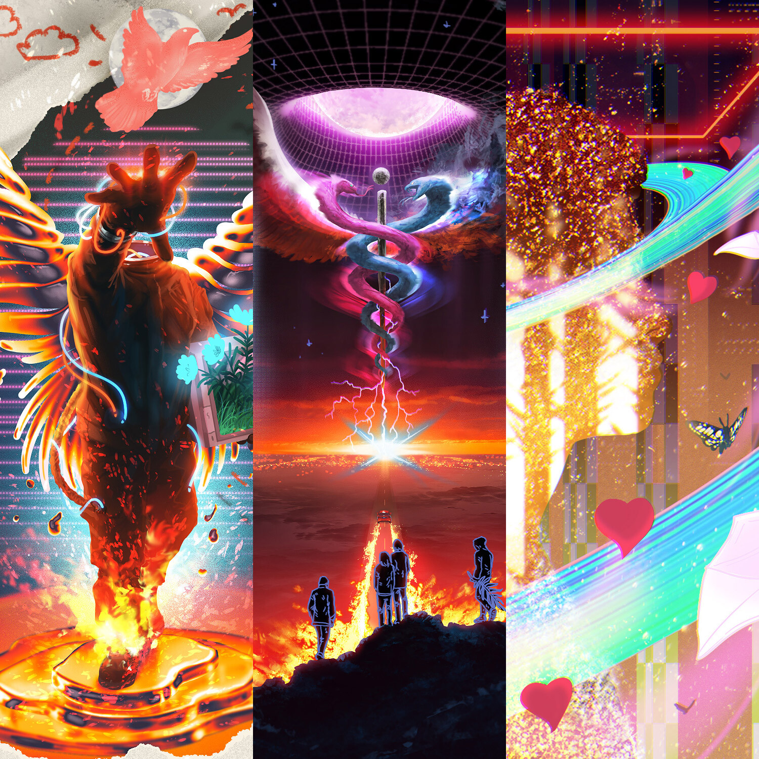 ArtStation - Monstercat Recaps - 147-149 (Grand finale)