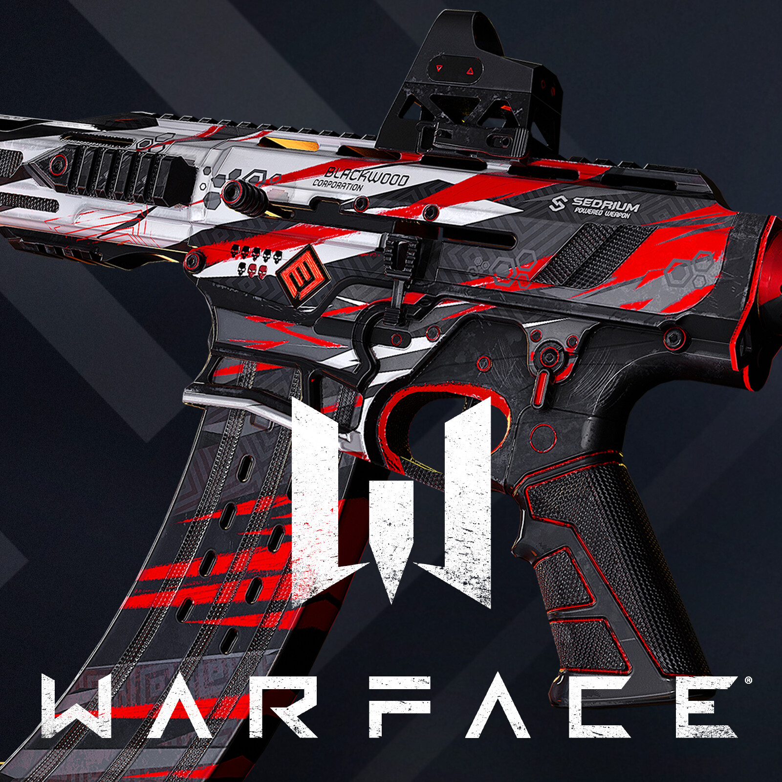ArtStation - WARFACE | "Blackwood" Weapon Skin