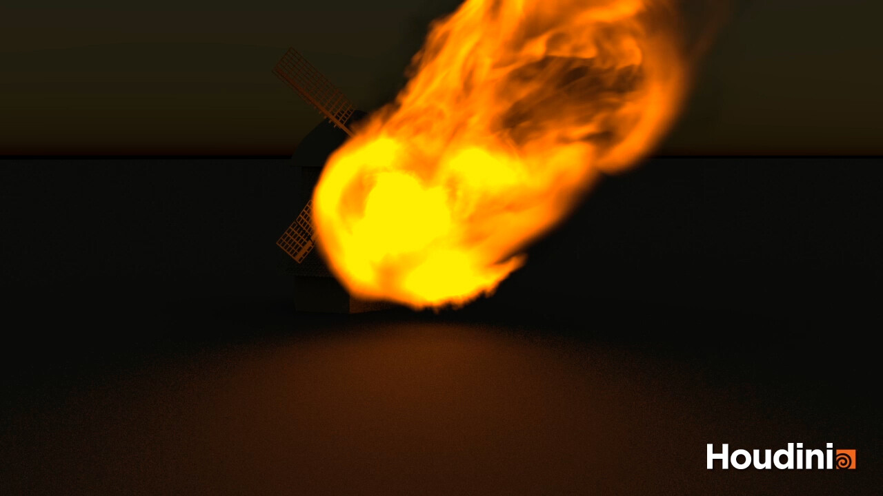 ArtStation - Fireball Simulation