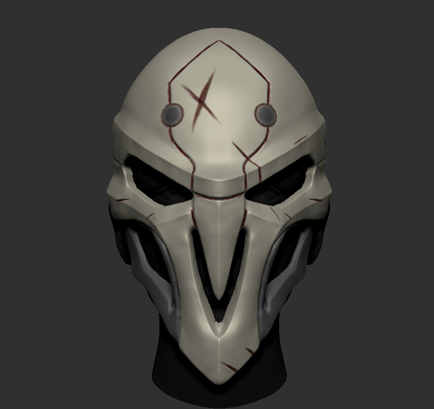ArtStation - Overwatch Reaper Mask