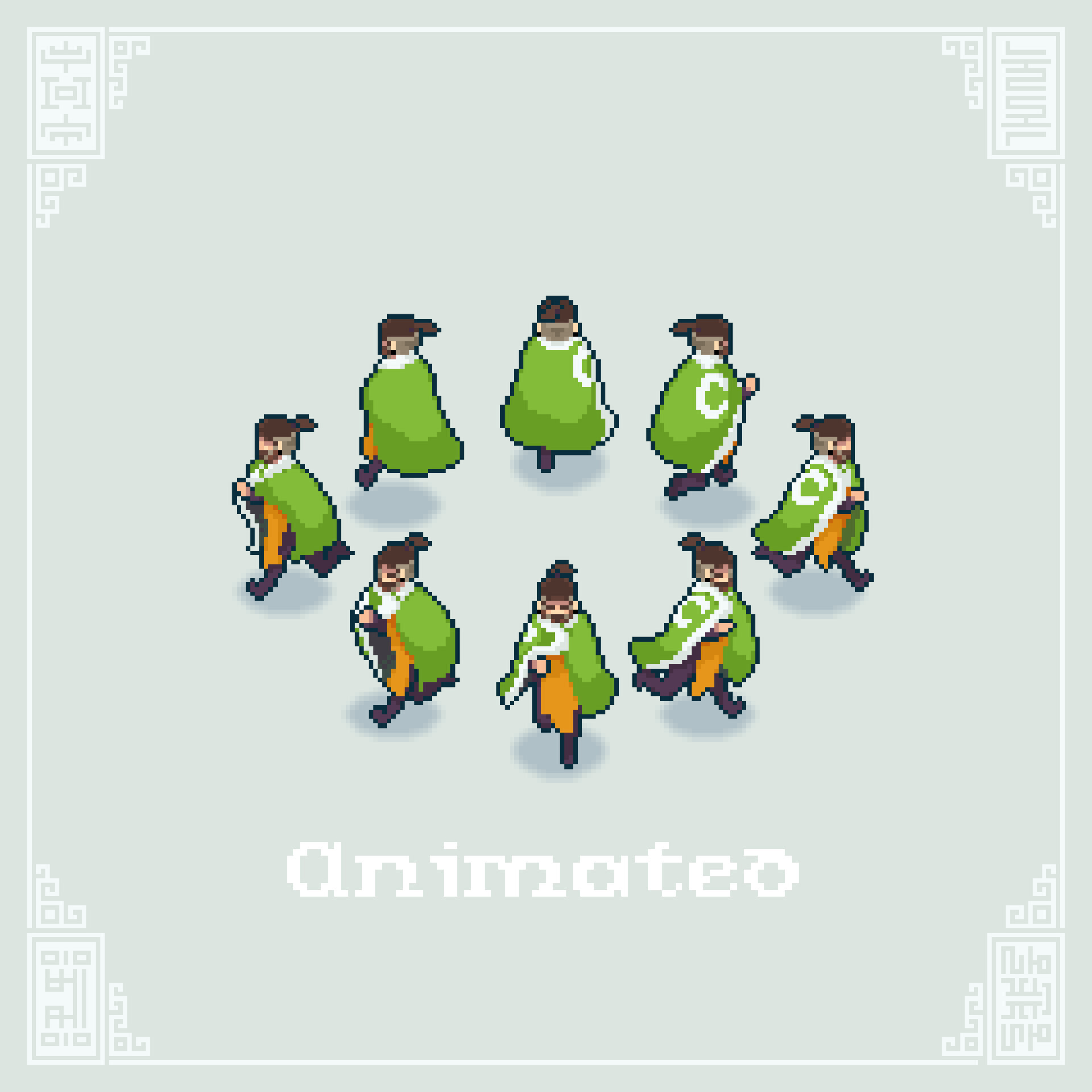 ArtStation - Gaelic Gladiator Sprites