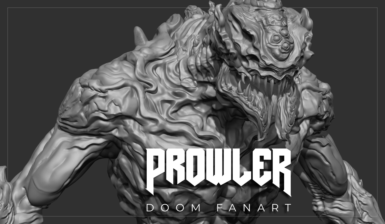 ArtStation - WIP Prowler - Doom