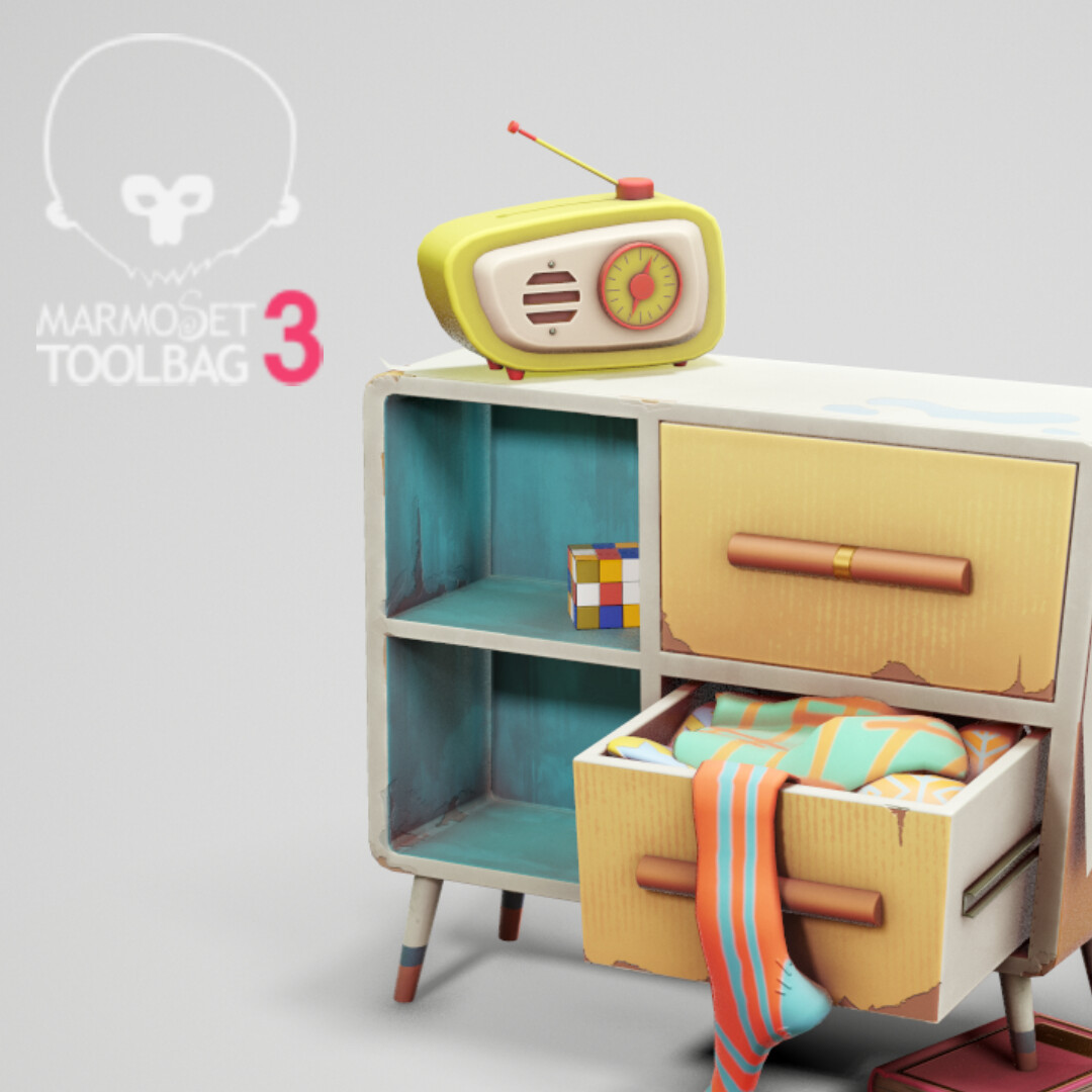 ArtStation - Stylized Drawer RealTime