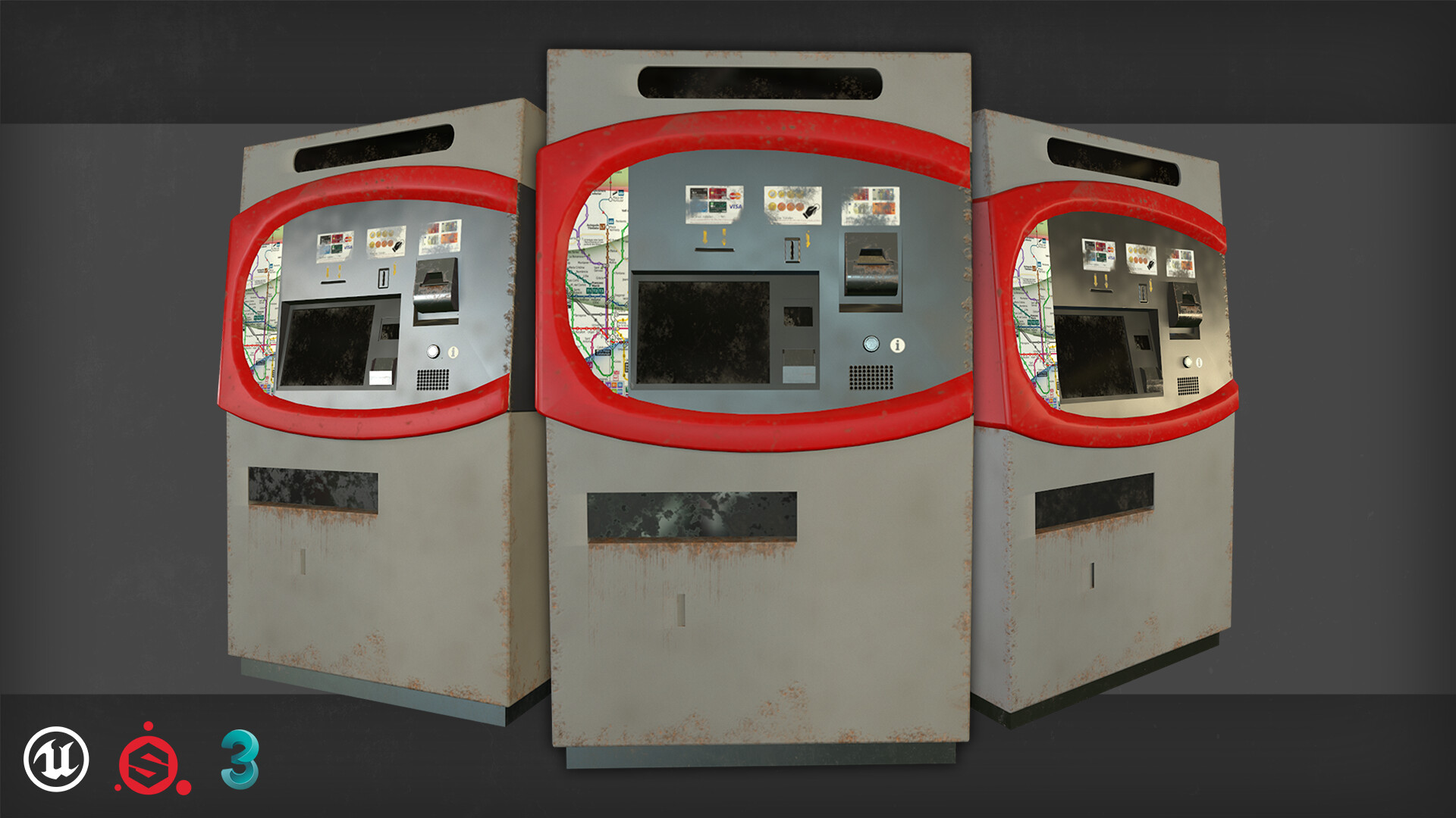 ArtStation - "The Station" project props.