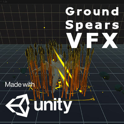 ArtStation - Unity Ground Spears VFX