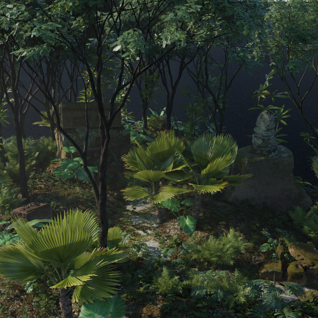 ArtStation - Jungle Ruins | 001