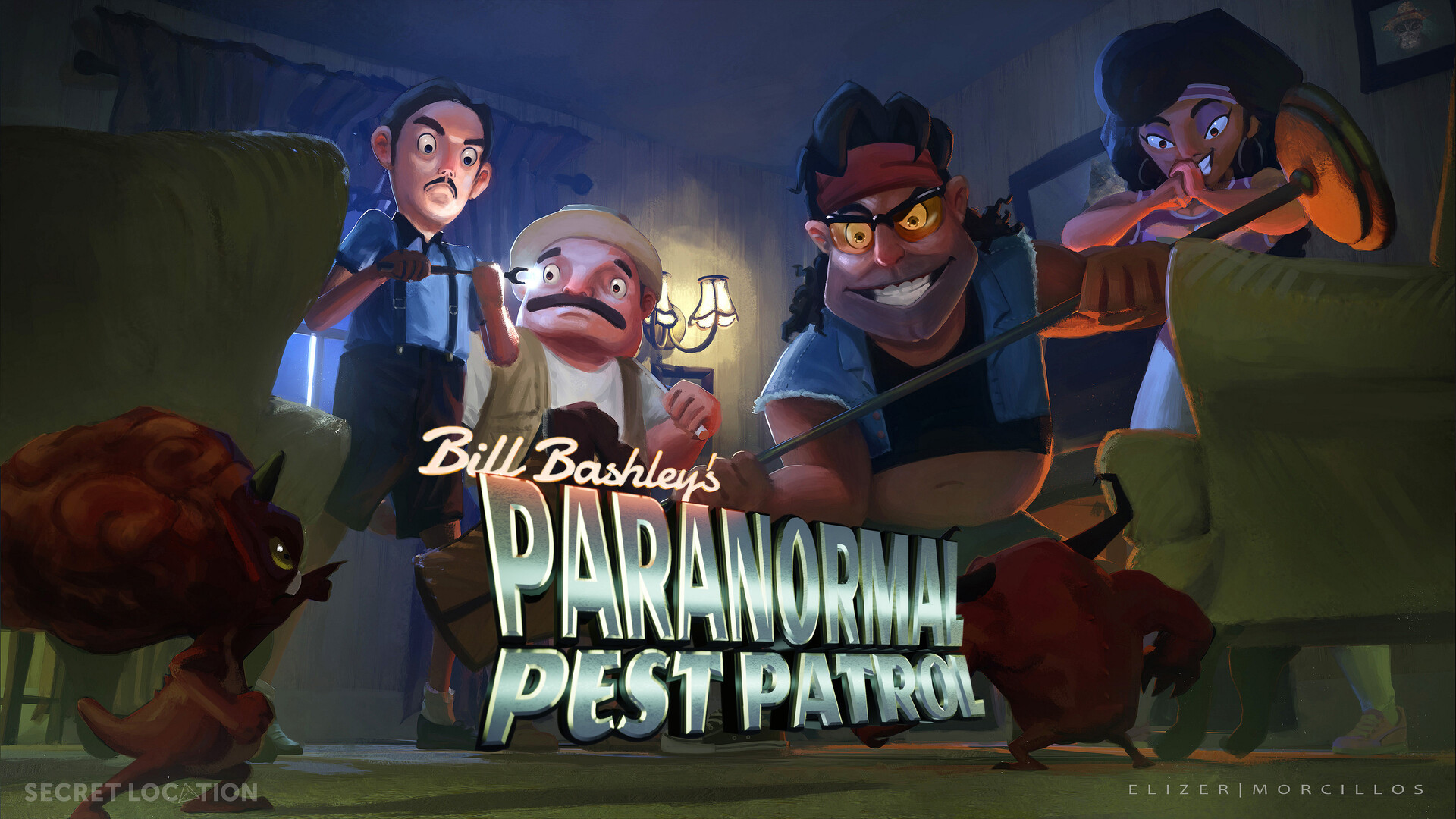 ArtStation - PARANORMAL PEST PATROL