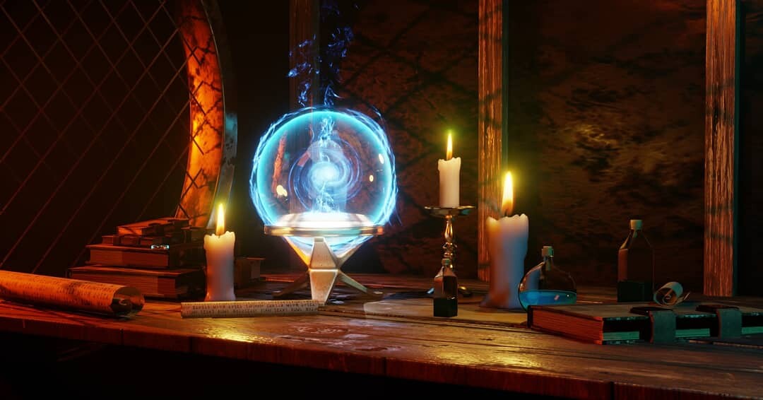 ArtStation - Alchemist desk