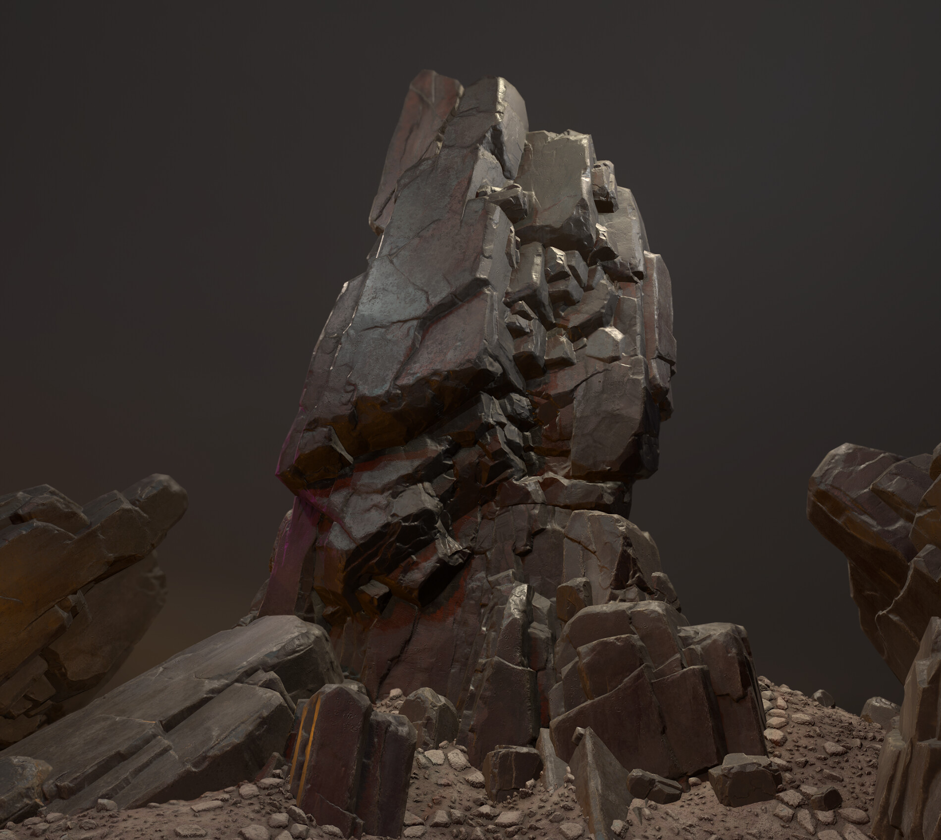 ArtStation - Rock Study