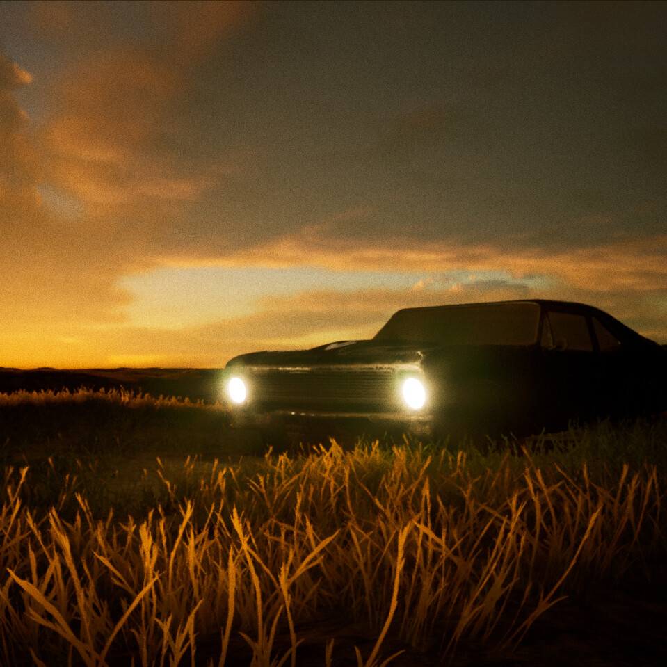 ArtStation - Evening Ride