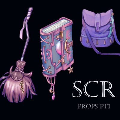 ArtStation - Star Child Rising Props Part 1