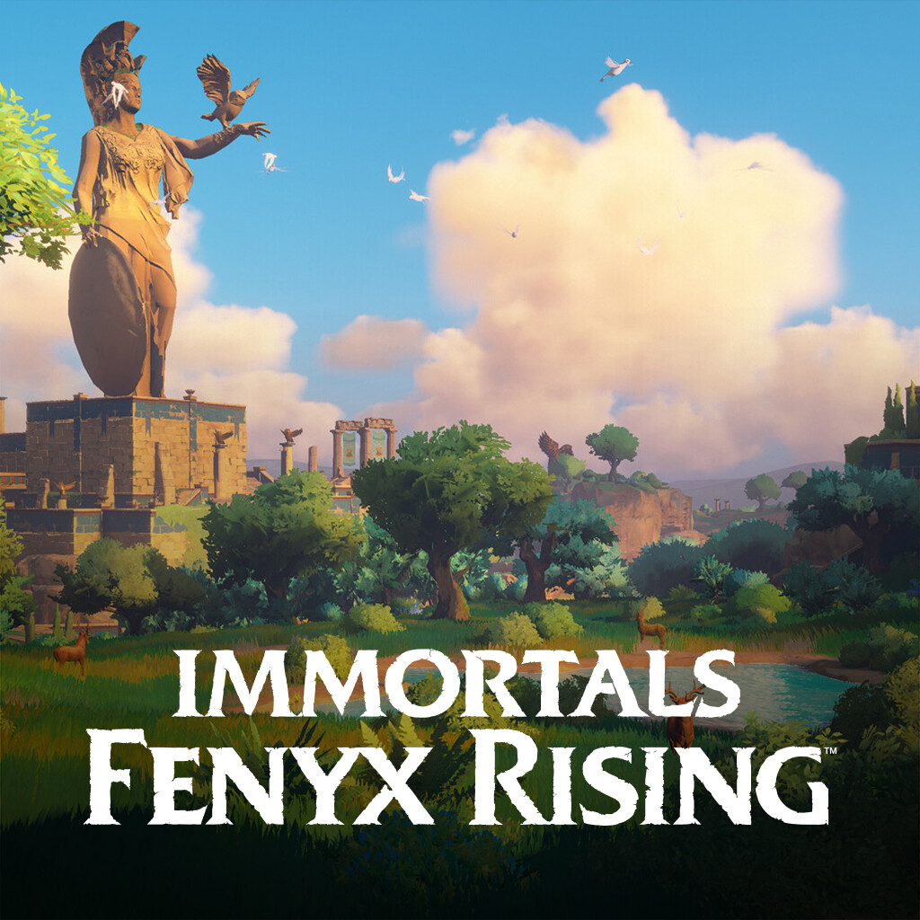 ArtStation - Immortals Fenyx Rising : Athena Level Art