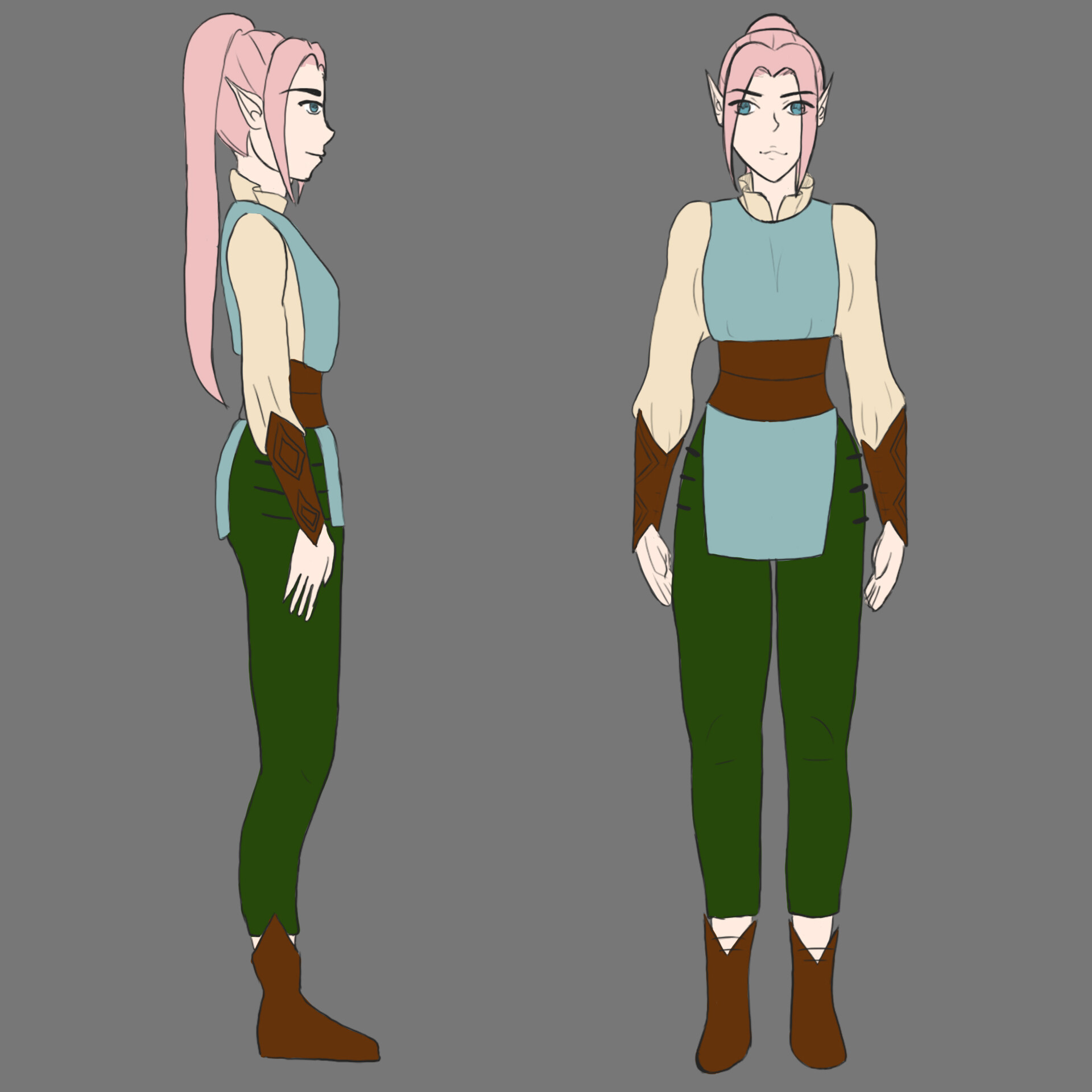 ArtStation - character concept (Alyssa)