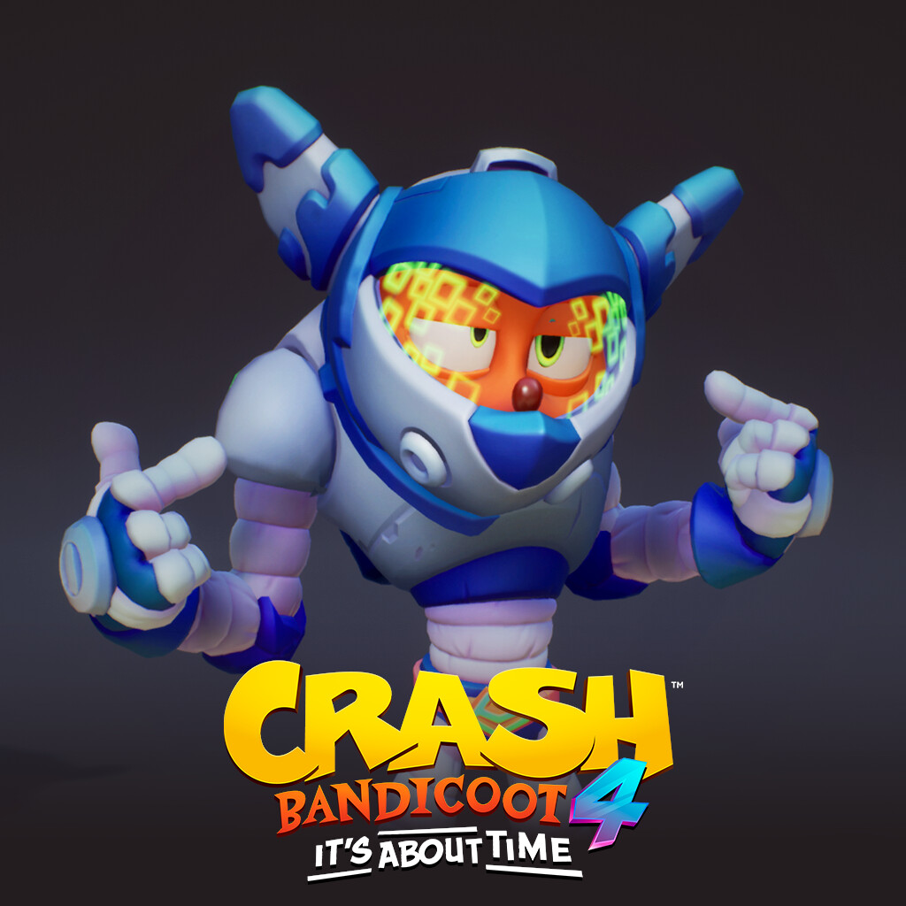 ArtStation - Crash Bandicoot 4 - Crash Geometry Warrior