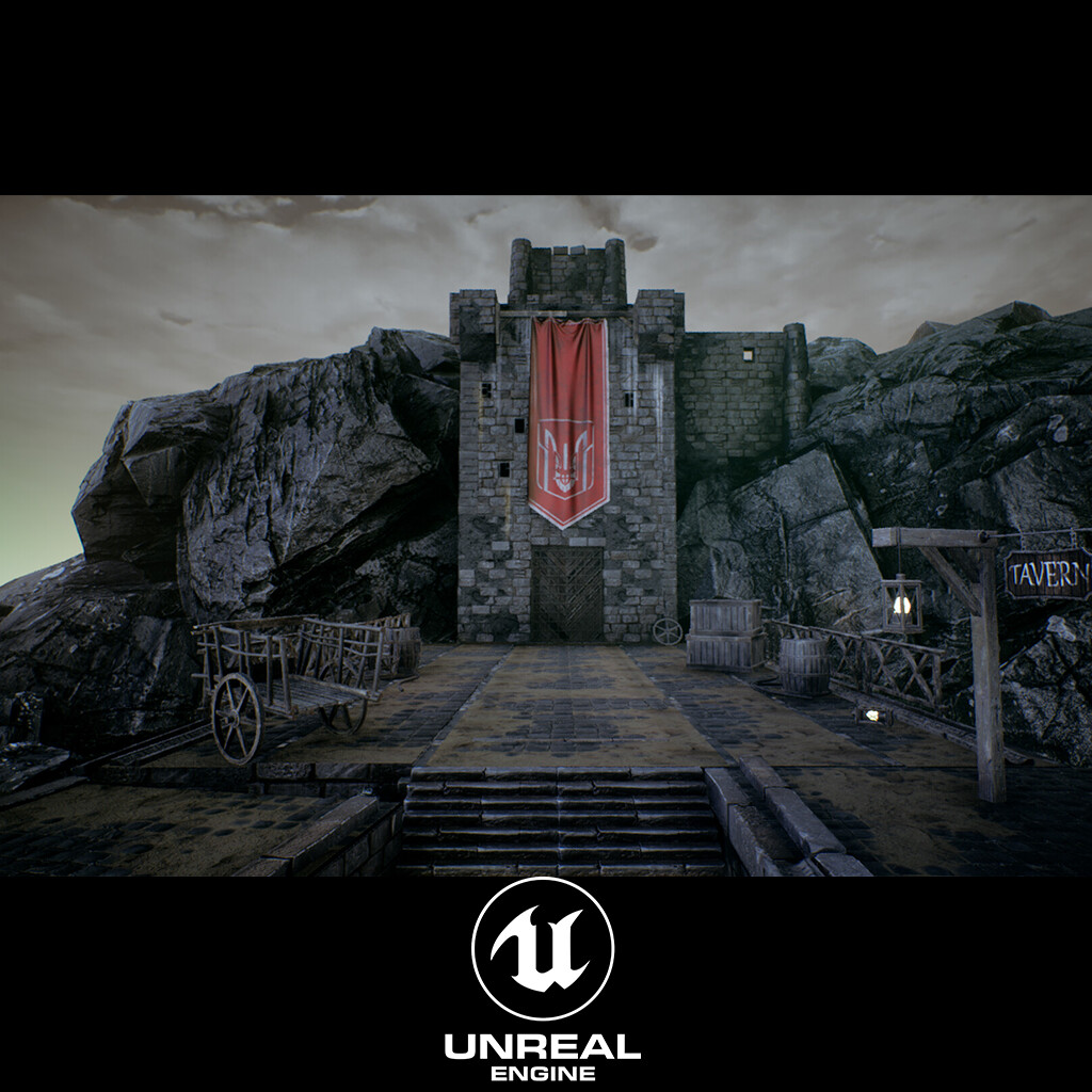 ArtStation - The Night Castle