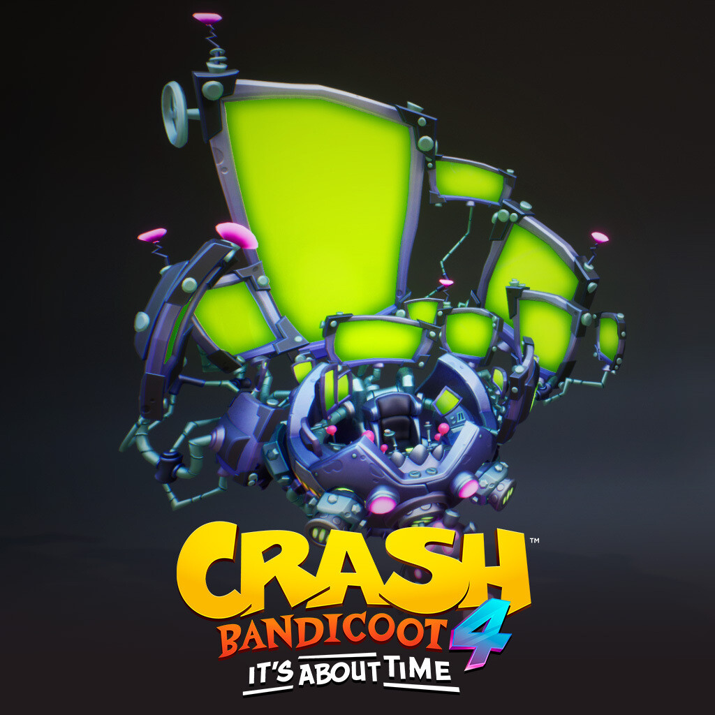ArtStation - Crash Bandicoot 4 - Neo Cortex Pod