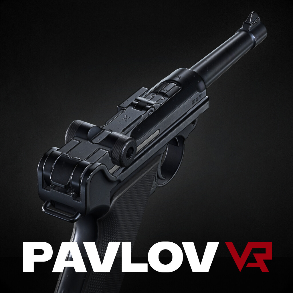 ArtStation - Pavlov VR - Luger P08
