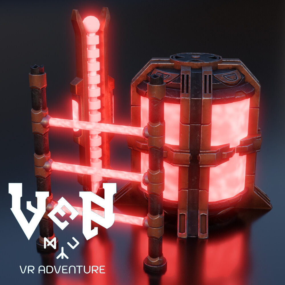 ArtStation - Ven VR Adventure - Energy Asset