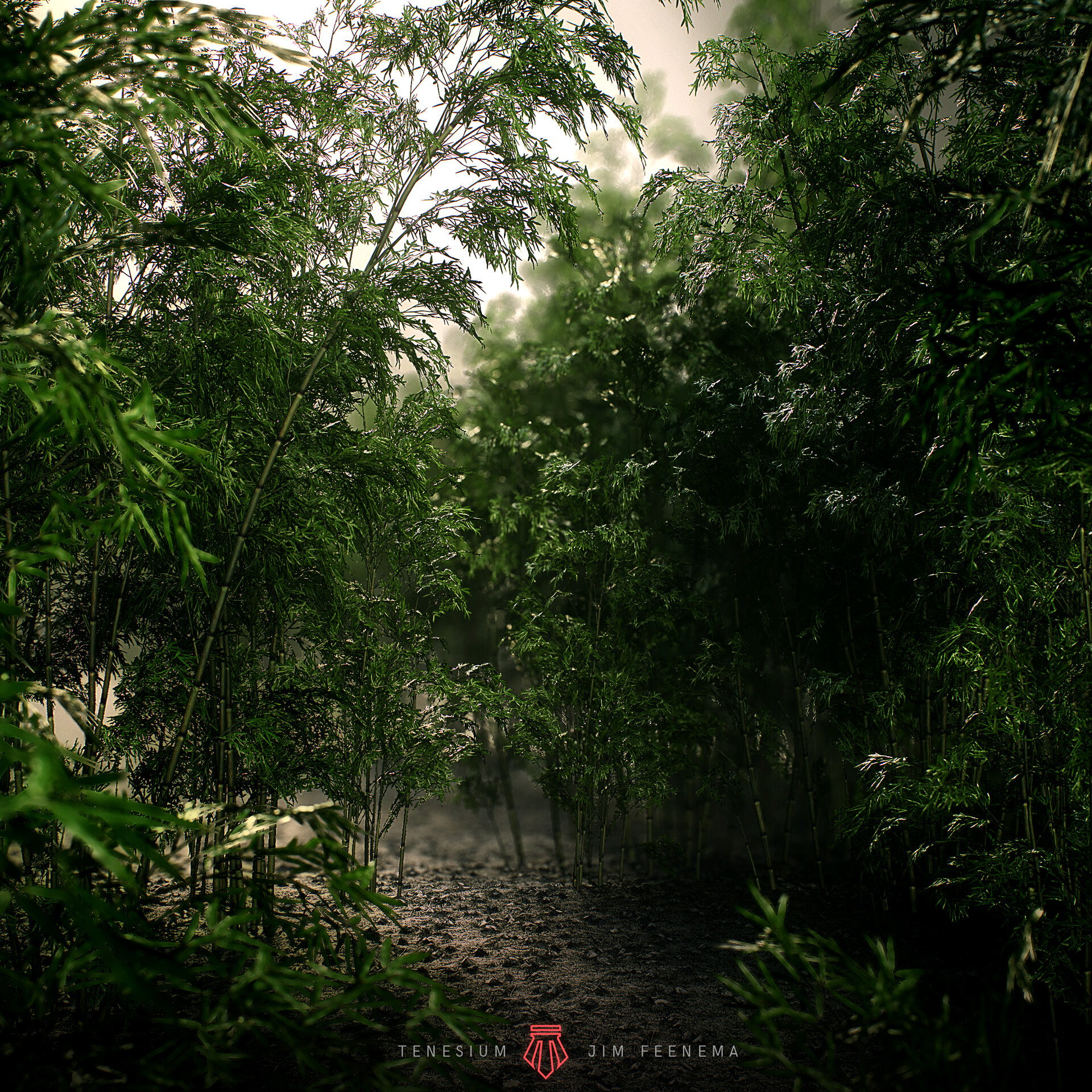 ArtStation - Generic Bamboo Assets | Game Ready & High Poly (+ Material)