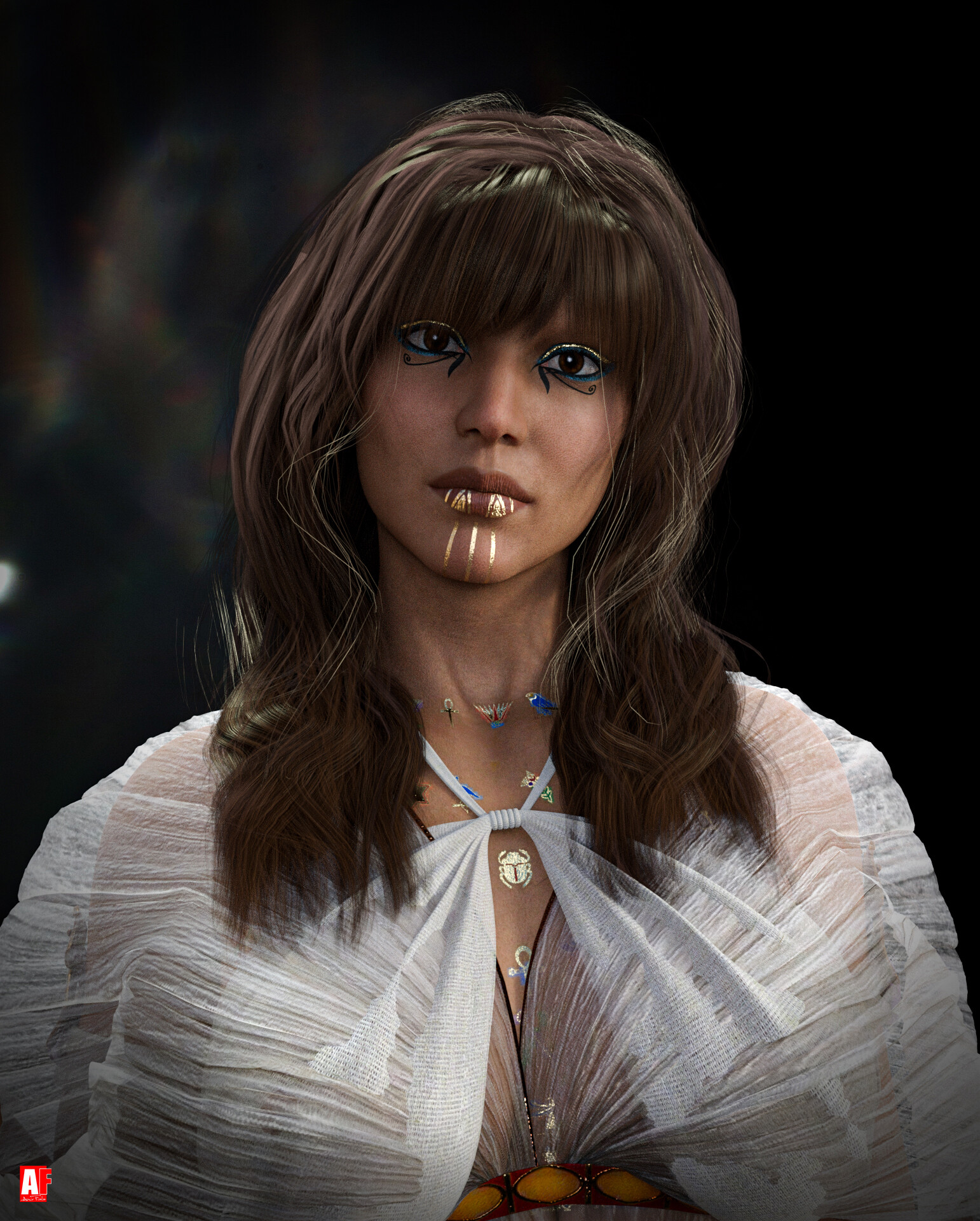 ArtStation - Queen Tiye