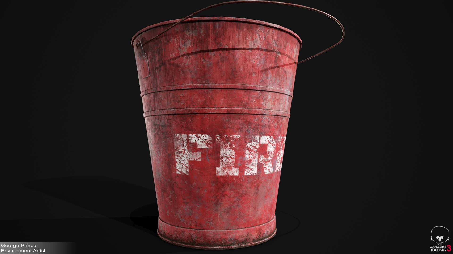 ArtStation - Old Fire Bucket