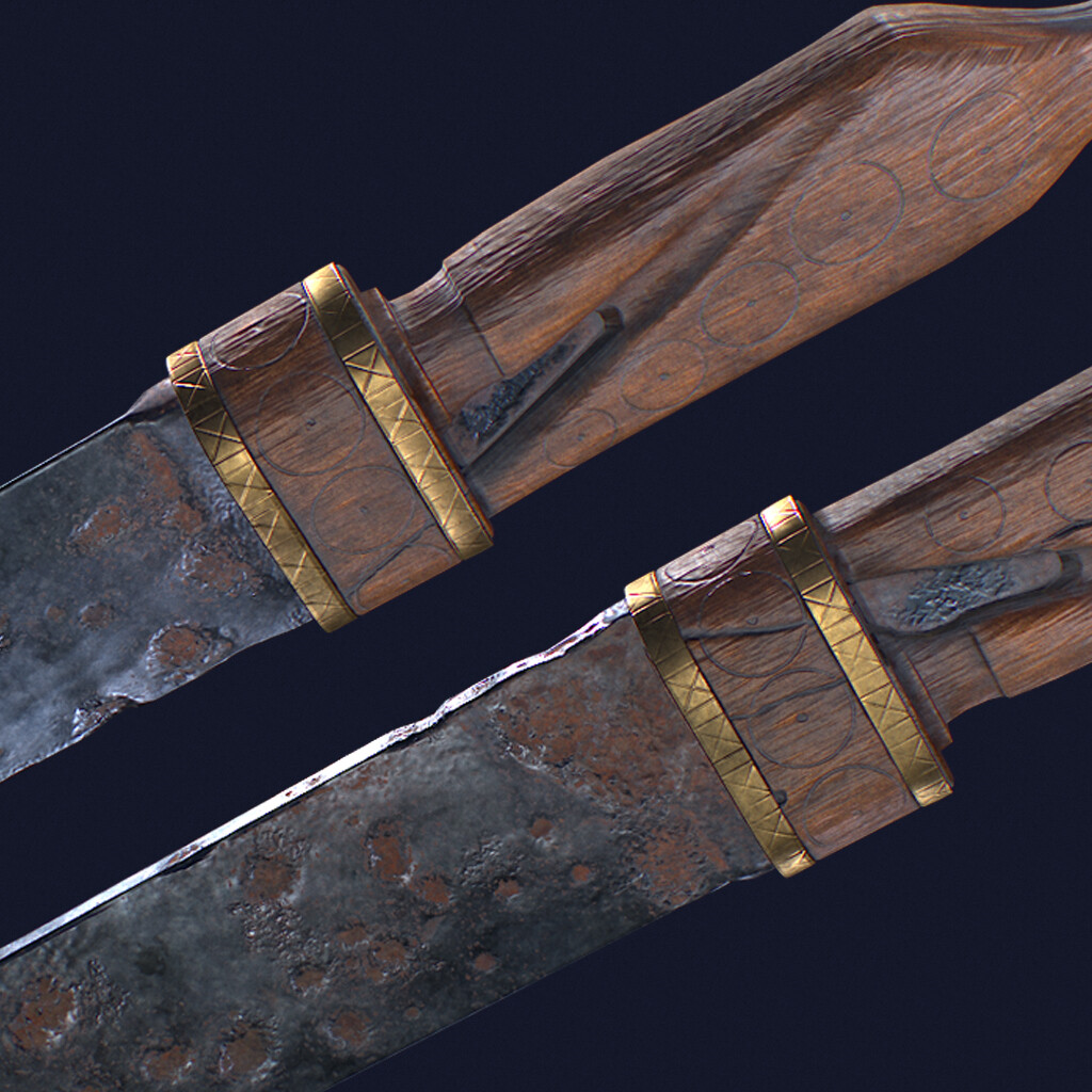 ArtStation - Viking Dagger Artifact