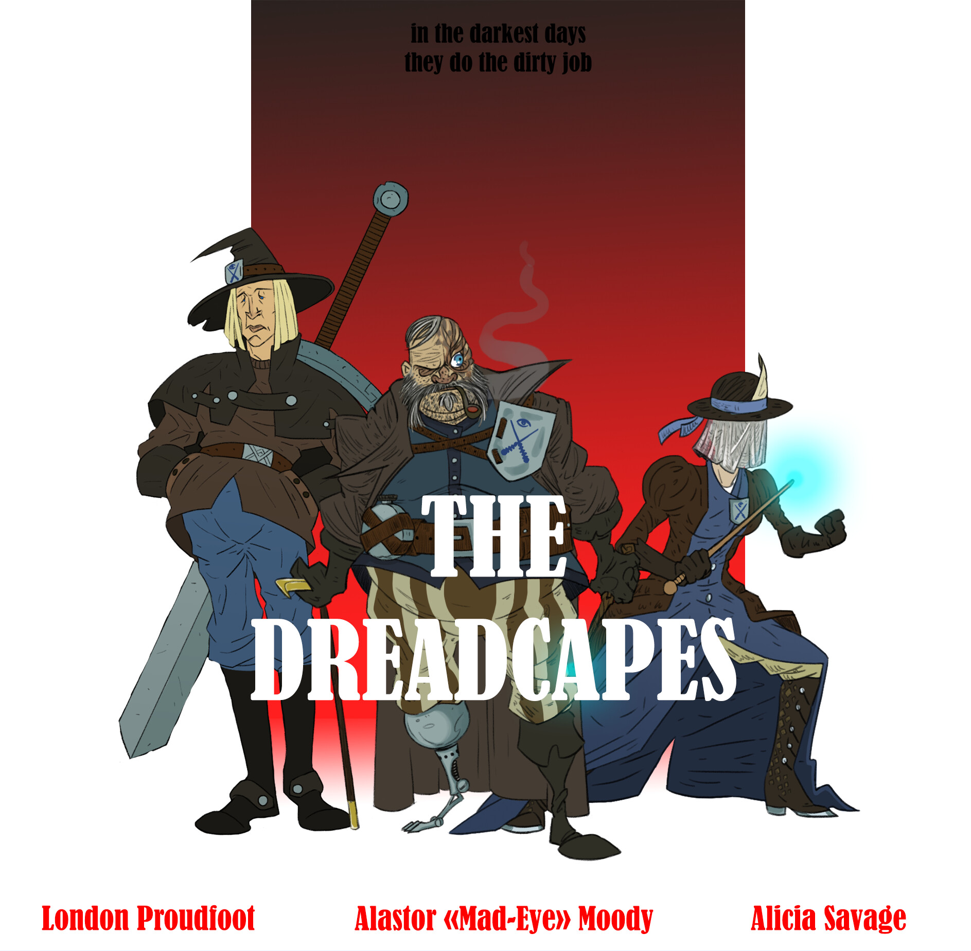 ArtStation - HARRY POTTER AURORS FANART