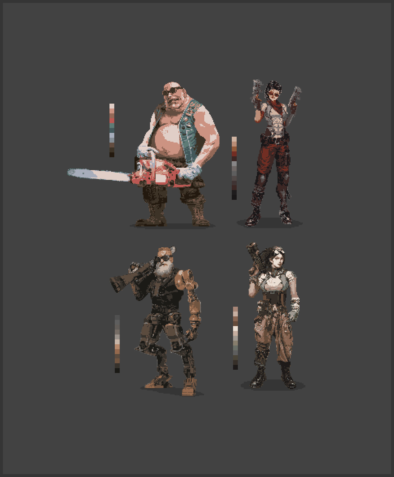 ArtStation - Pixel Art Characters
