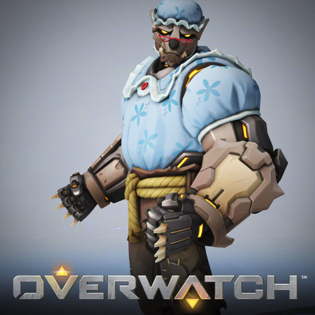 ArtStation - OVERWATCH - Bob 'Anniversary' Character Skin