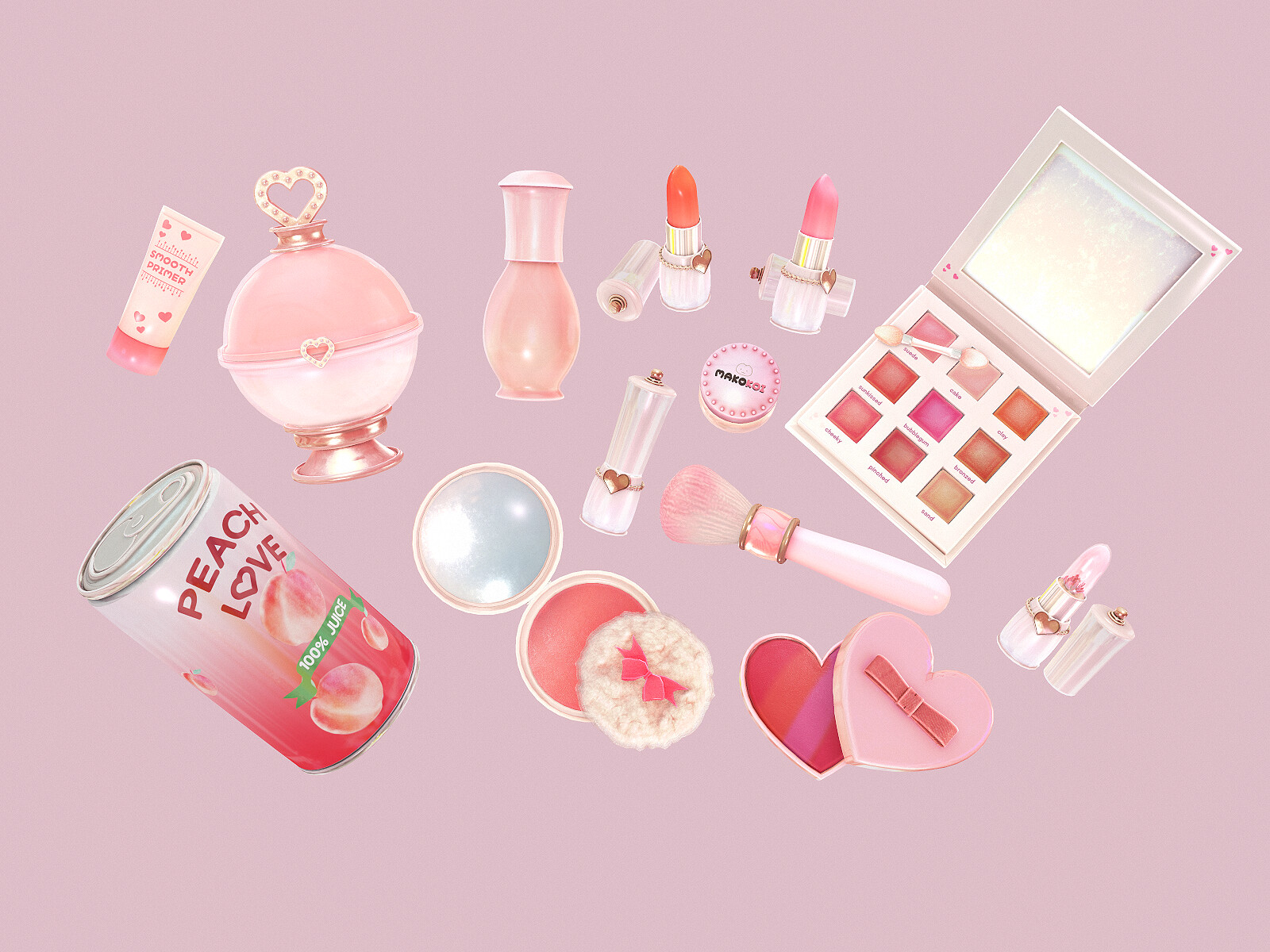 ArtStation - Vanity Clutter