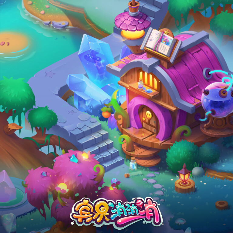 ArtStation - Magic Crystal Stone