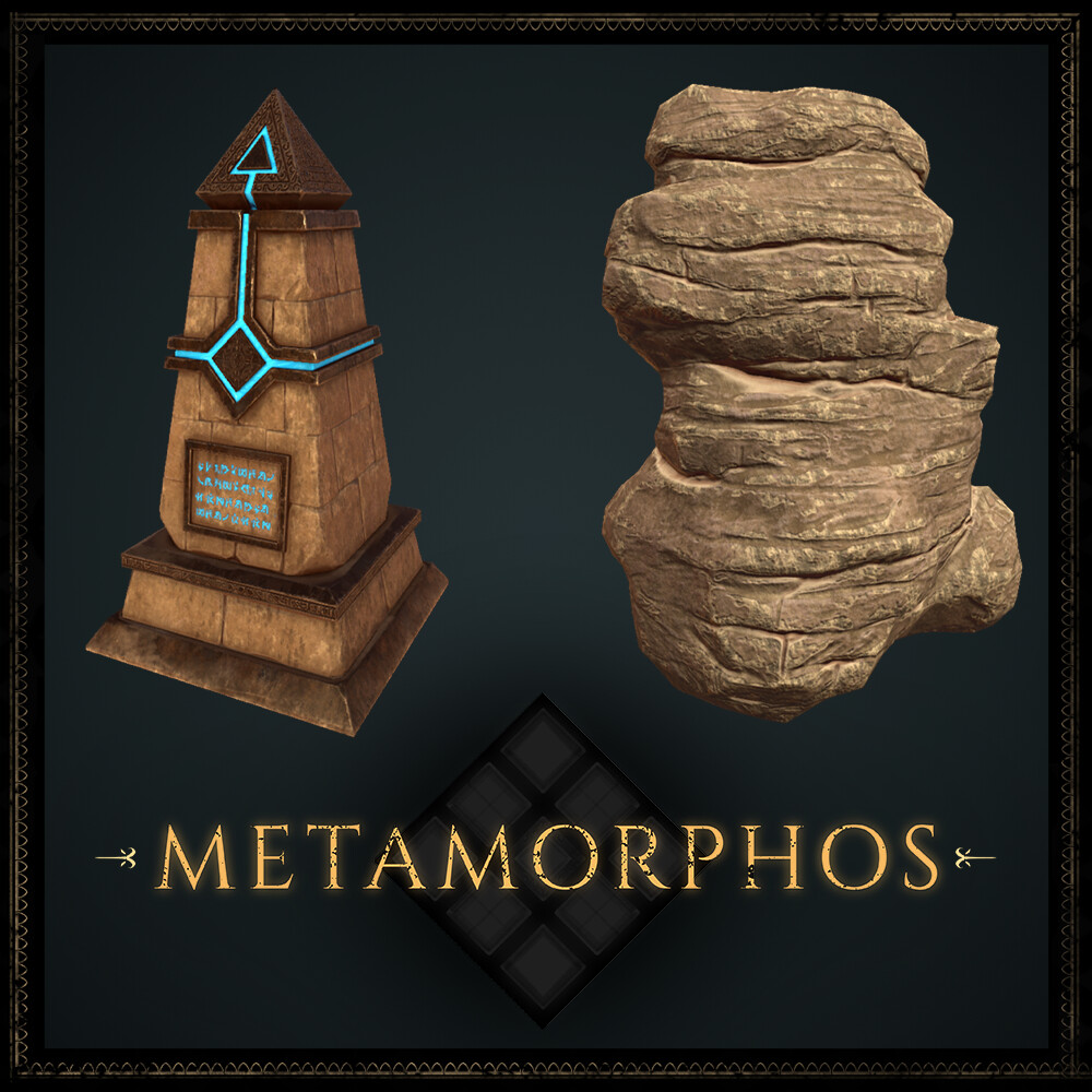 ArtStation - Metamorphos - Environment Props