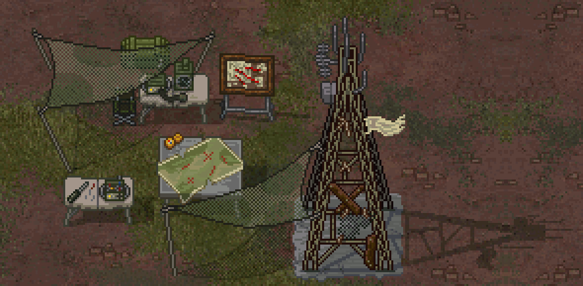 ArtStation - Pixel Art MDZ2 Radio Station Gif Animation