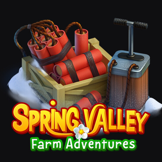 ArtStation - Objects for Spring Valley: Farm Adventures