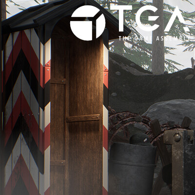 ArtStation - WW2 Roadblock