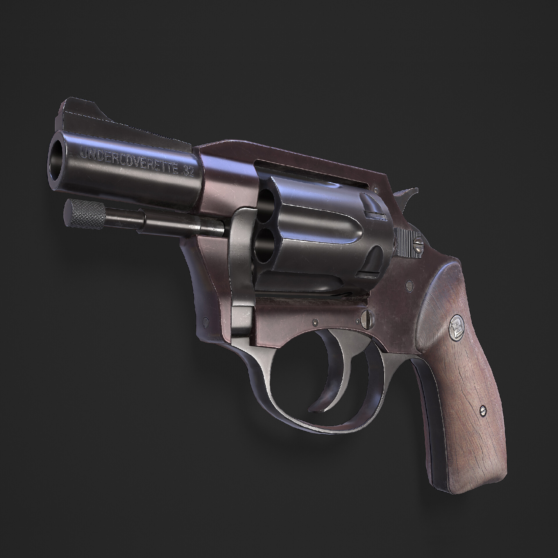 ArtStation - Charter Arms Undercoverette .32 Revolver
