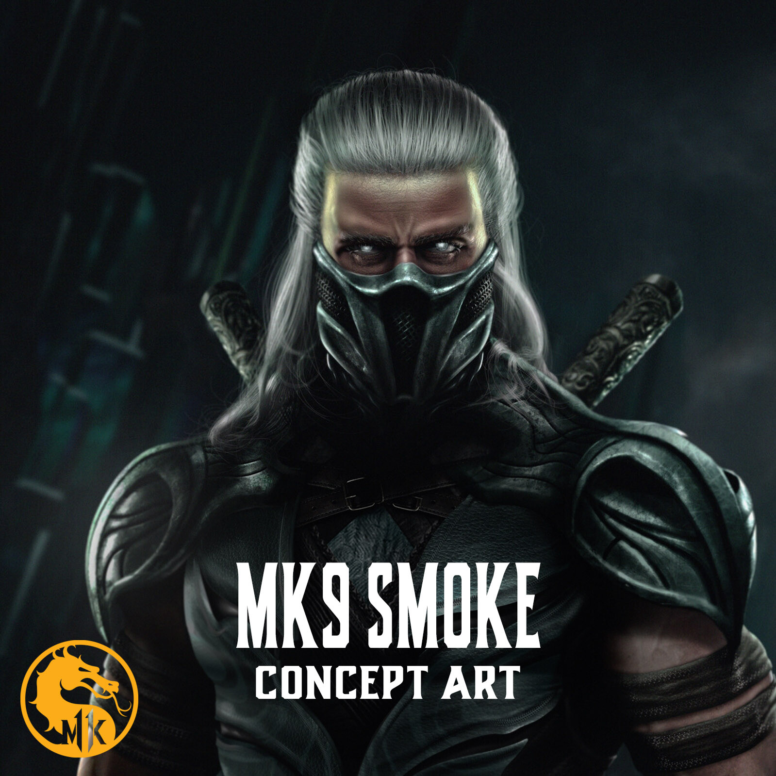 ArtStation - Classic MK9 Human Smoke Concept for MK11