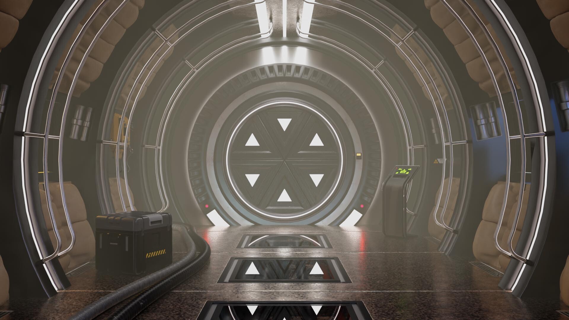 ArtStation - Sci-Fi Airlock Mograph