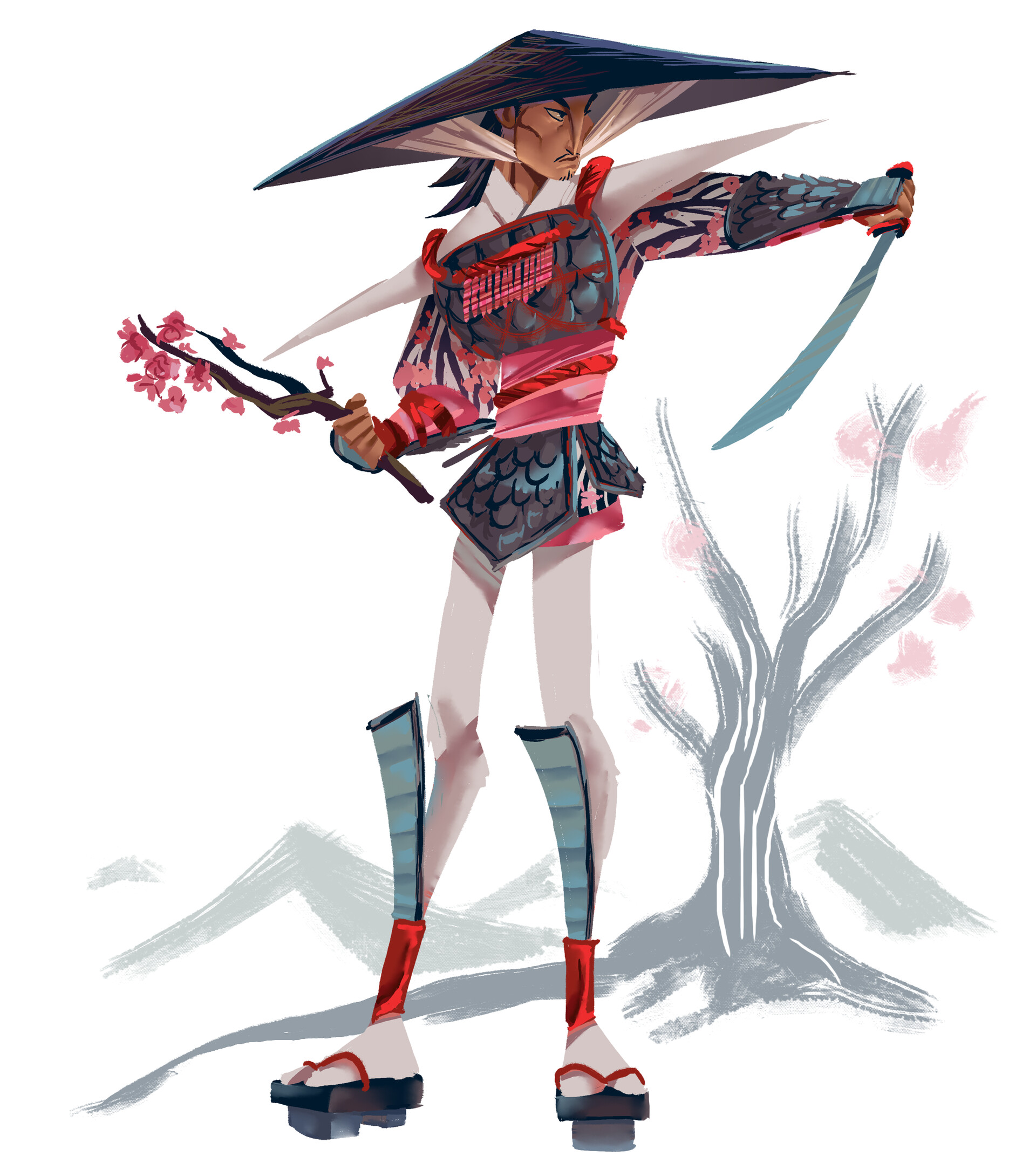 ArtStation - HANAMI MONOGATARI - Character Design Research