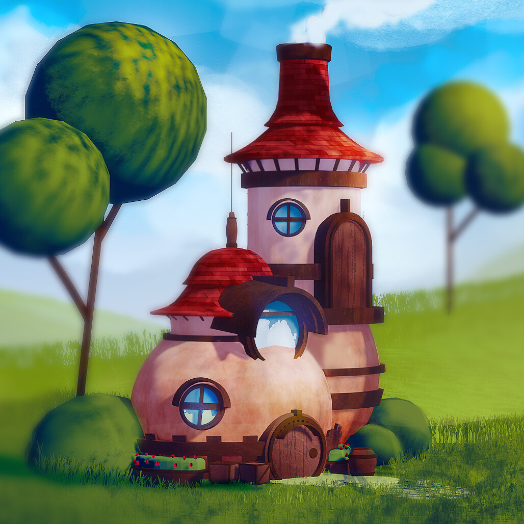 ArtStation - Cute House